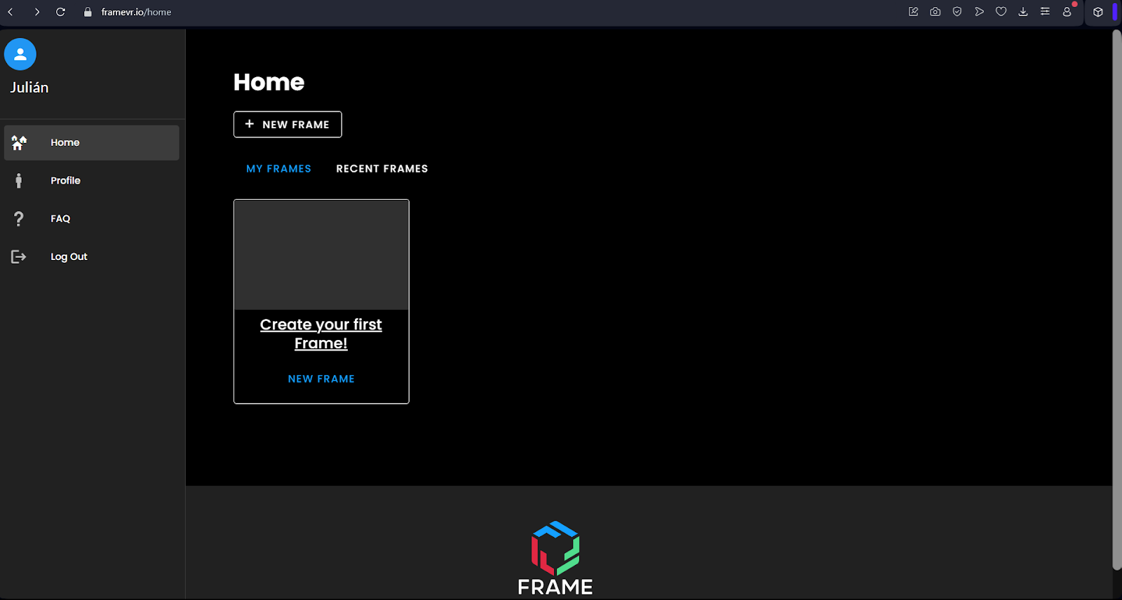 Creación de un avatar personalizado en FrameVR
