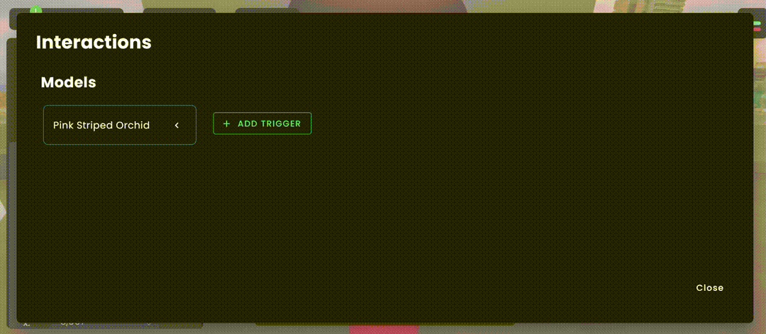 Cómo agregar interacciones personalizadas en FrameVR