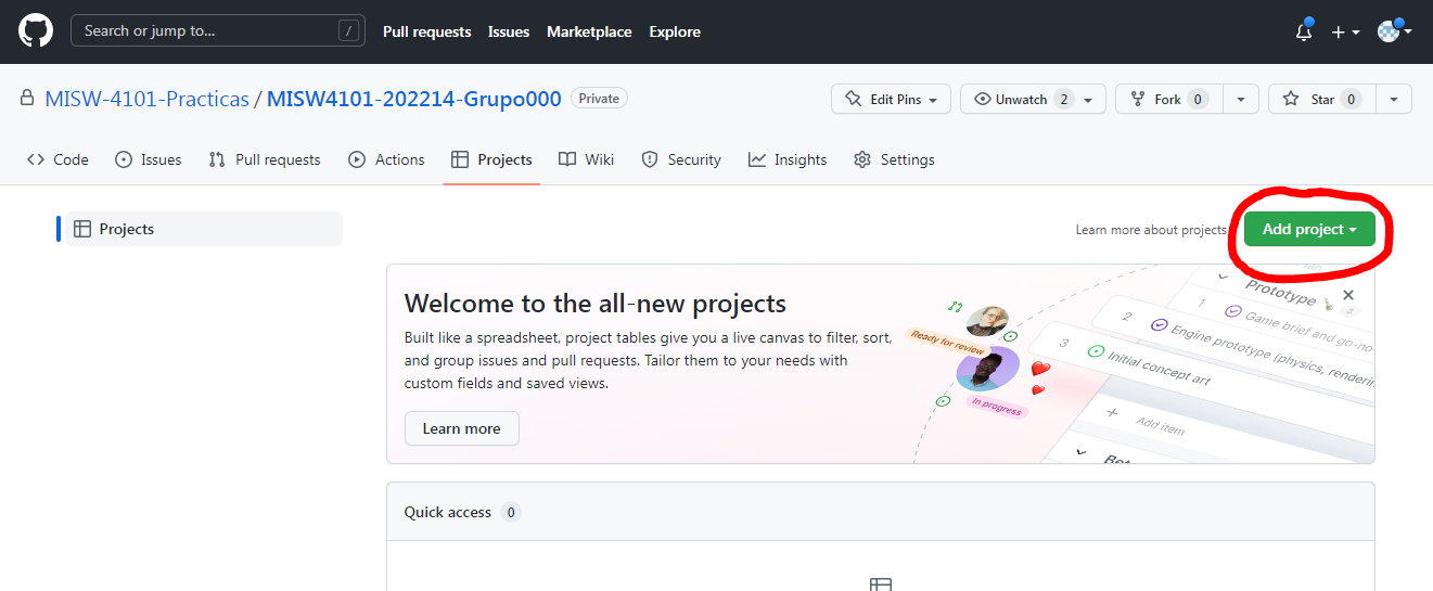 Tutorial: Tableros de proyecto en GitHub