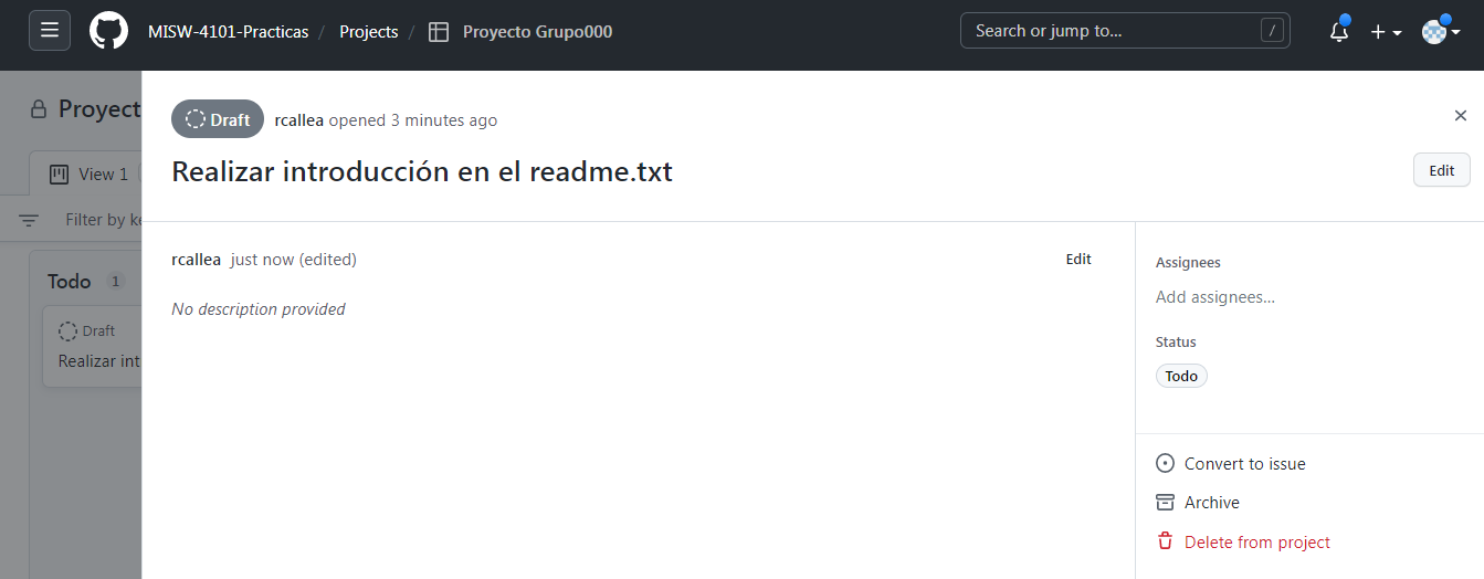 Tutorial: Tableros de proyecto en GitHub